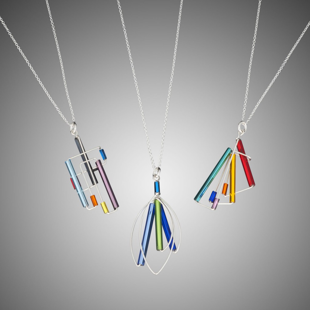 "Barb-Wire" Necklaces - Barbie Levy Jewelry